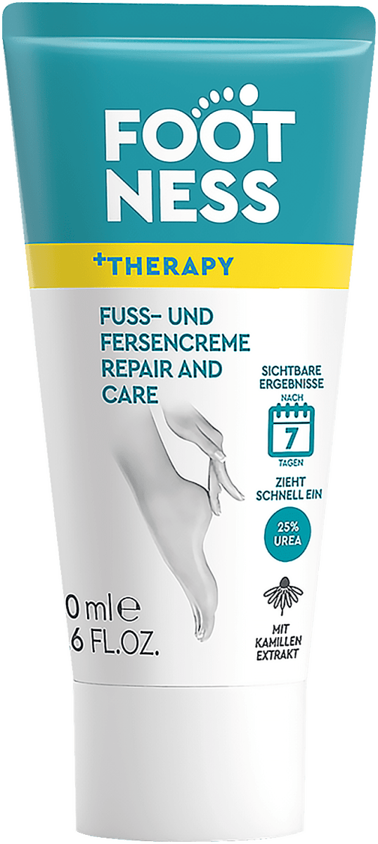 FOOTNESS Cremă pentru călcâie crăpate, 50 g | dm.ro