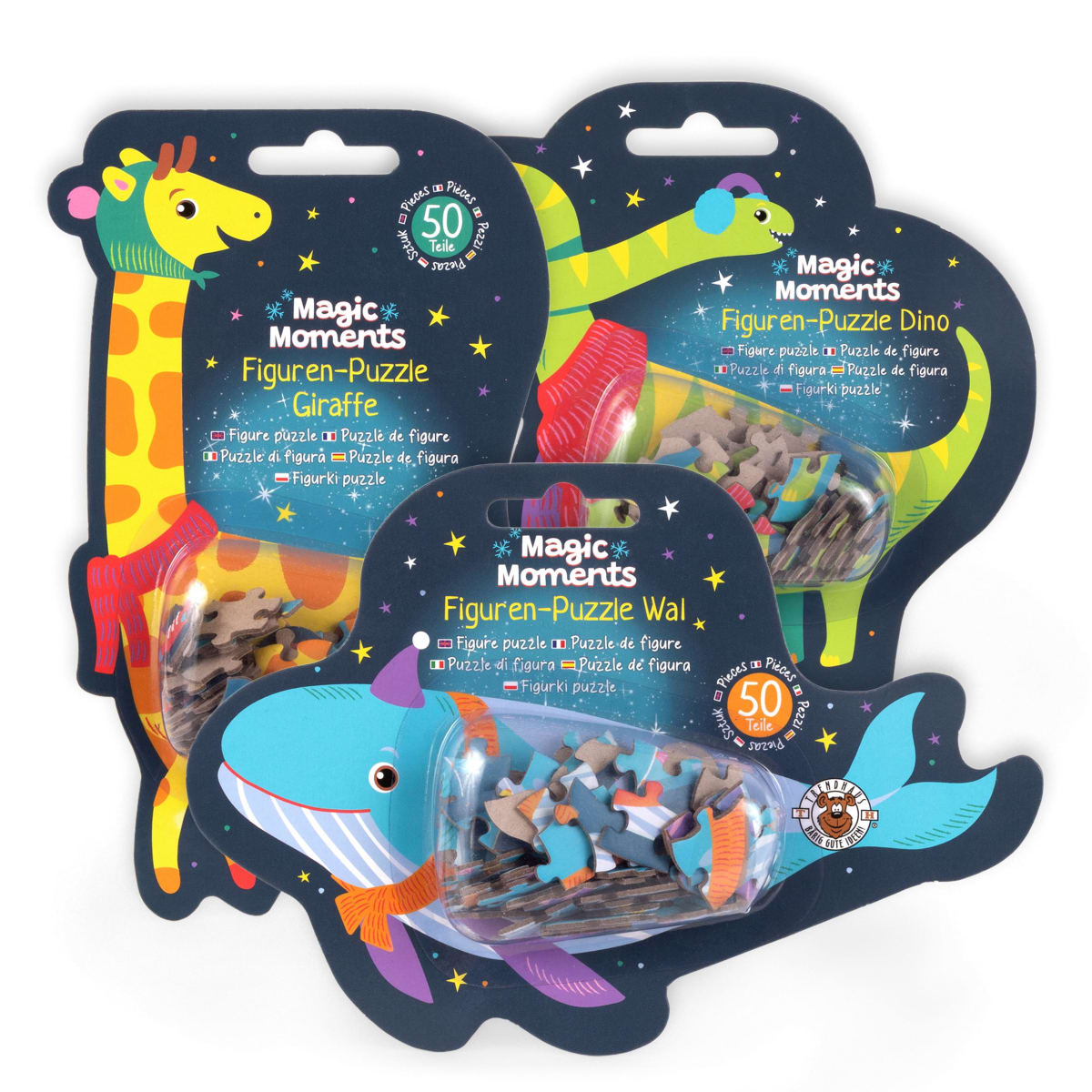 TRENDHAUS Puzzle Figuren Magic Moment 3-fach, 1 St | dm.at