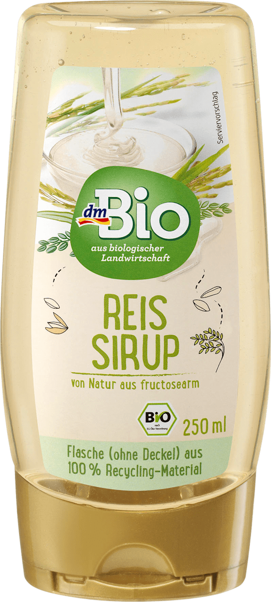 dmBio Sciroppo di riso bio, 250 ml Acquista online a prezzi convenienti | dm Italia