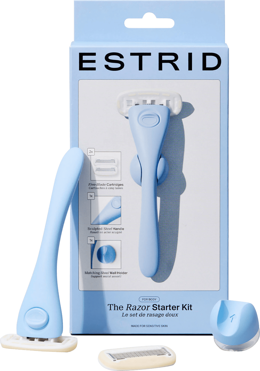 Estrid Rasierer Starter Kit Sky Blue, 1 St | dm.at