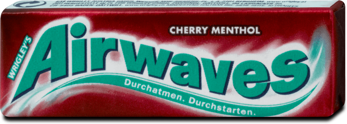 Airwaves Airwaves žvakaća guma - cherry menthol, 14 g | dm-drogeriemarkt.ba