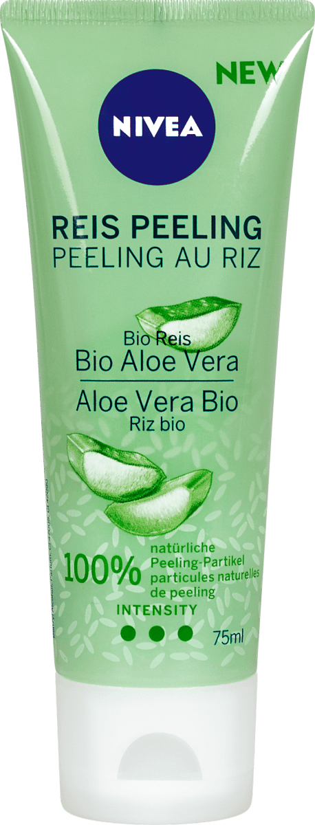 NIVEA Peeling Reis mit Bio Alea Vera, 75 ml | dm.at