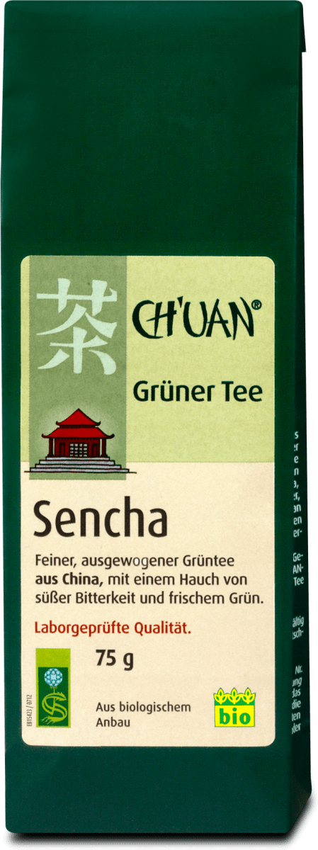 Ch'uan Grüner Tee Sencha Lose, 75 g | dm.at