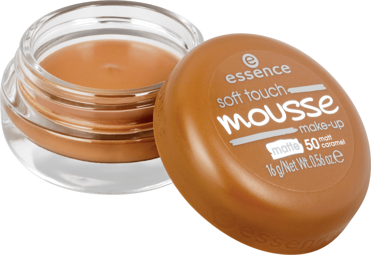 essence Foundation Soft Touch Mousse 50 Matt Caramel, 16 g | dm.at
