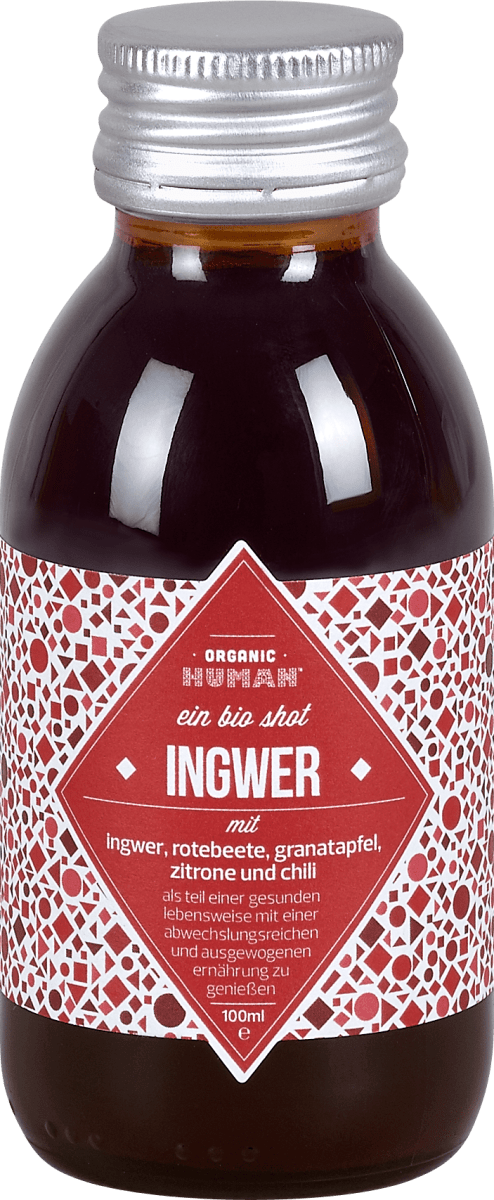 ORGANIC HUMAN Ingwer Shot Bio, 100 ml | dm.at