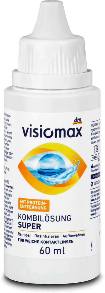 visiomax Kombinirana raztopina VISIOMAX Kombilösung Super, 60 ml | dm.si