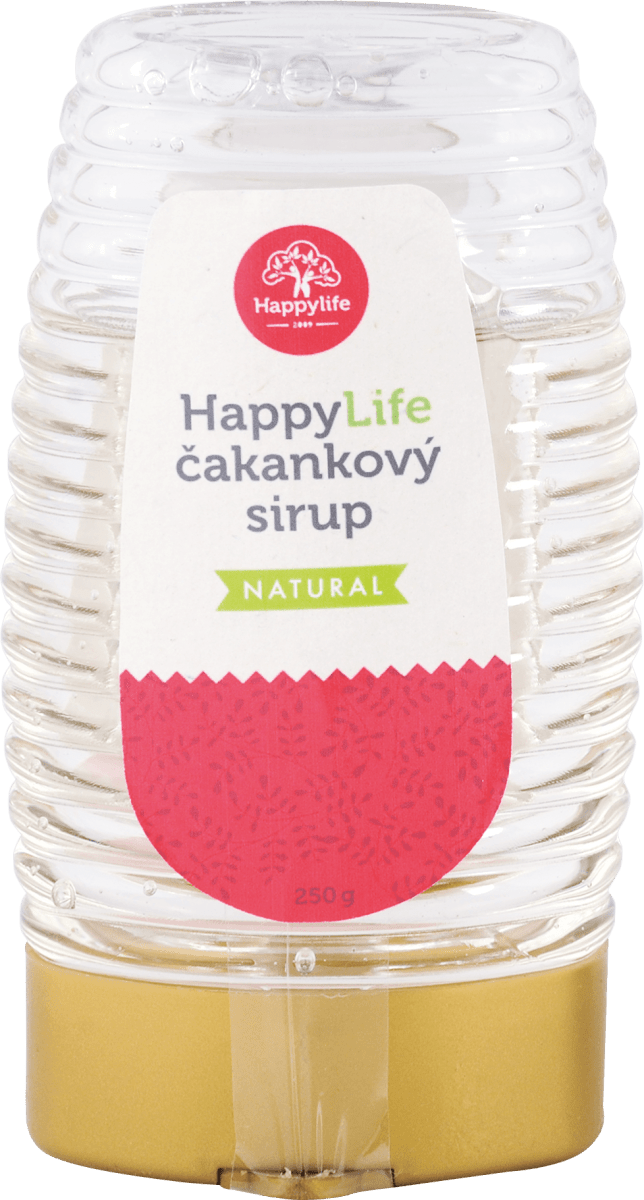 Happylife Čakankový sirup Natural, 250 g | mojadm.sk