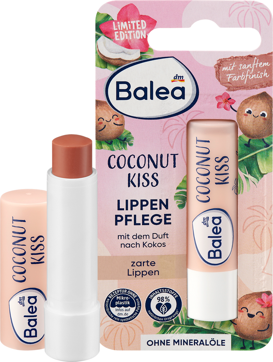 Balea Lippenpflege Coconut Kiss, 4,8 g | dm.at
