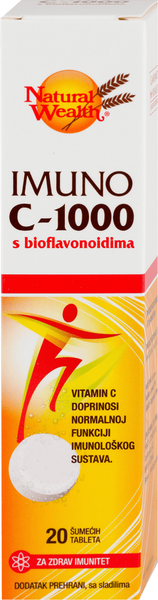 Natural Wealth Imuno C-1000 tablete, 20 kom. | dm.hr
