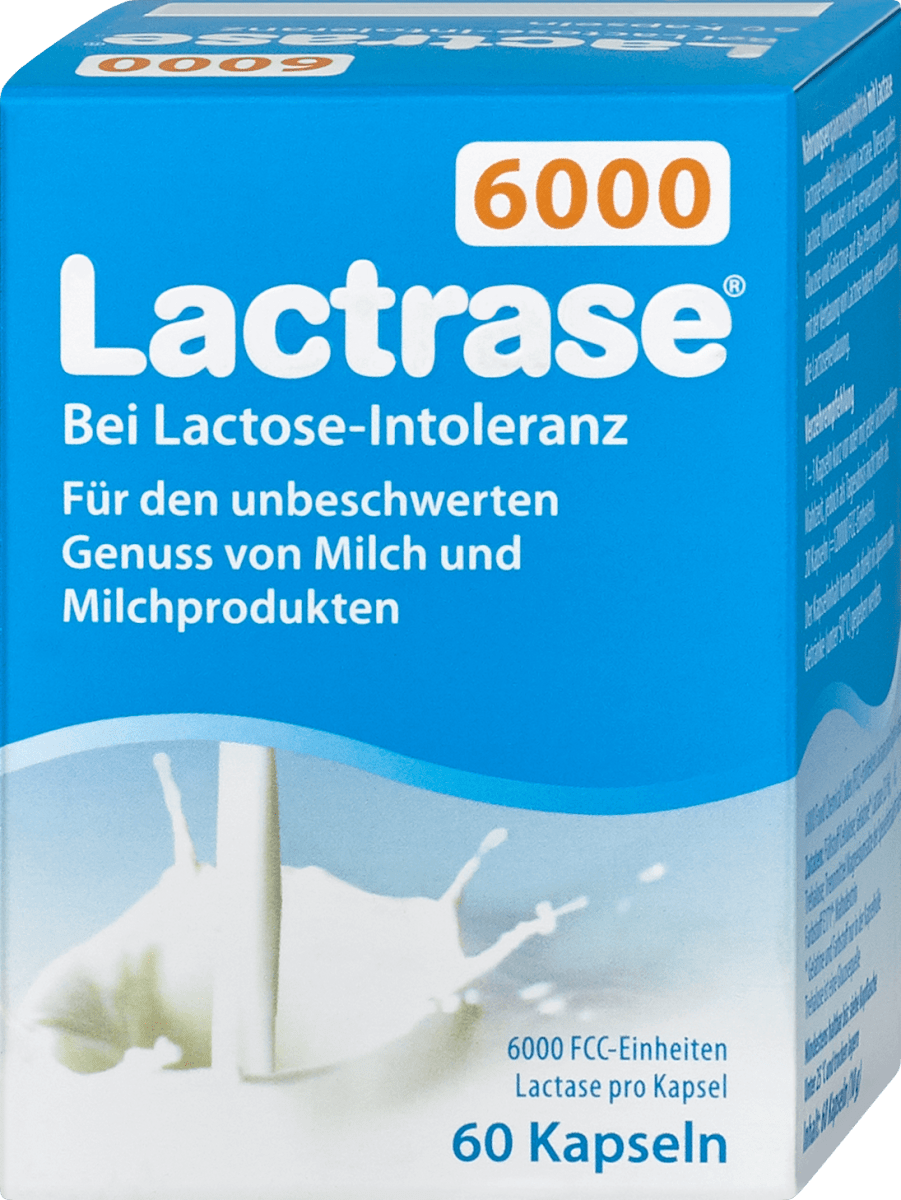 Lactrase 6000 bei Lactose-Intoleranz Kapseln, 60 St | dm.at