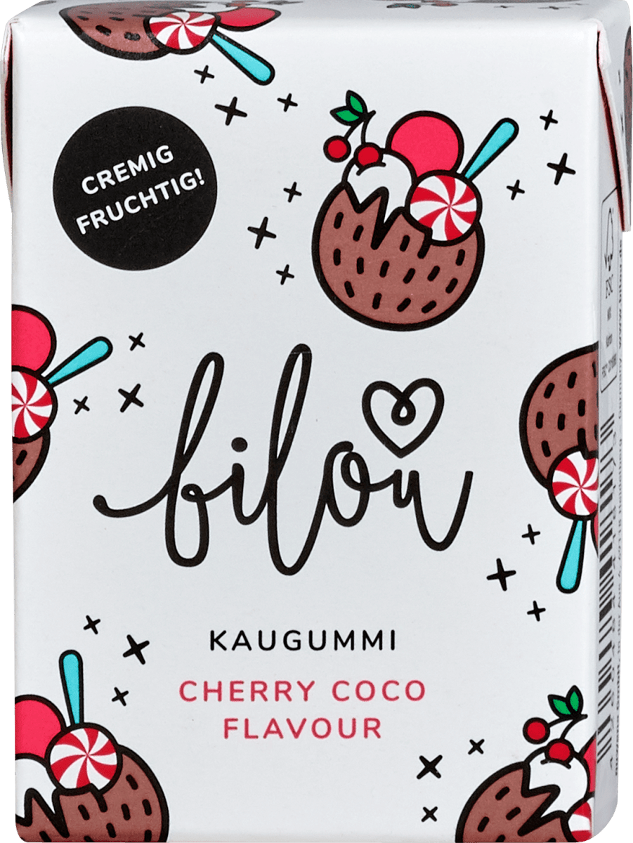 bilou Kaugummi Cherry Coco Flavour, 10 St | dm.at