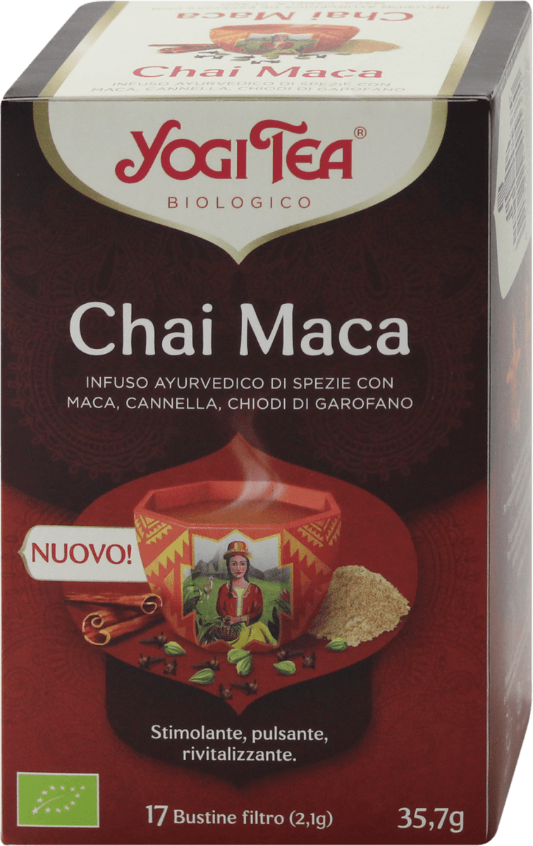 YOGI TEA Chai maca bio, 35,7 g | dm Italia