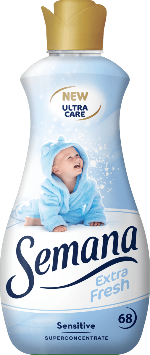 Semana Омекотител за пране Extra Fresh Sensitive, 68 пранета, 1,7 L | dm България