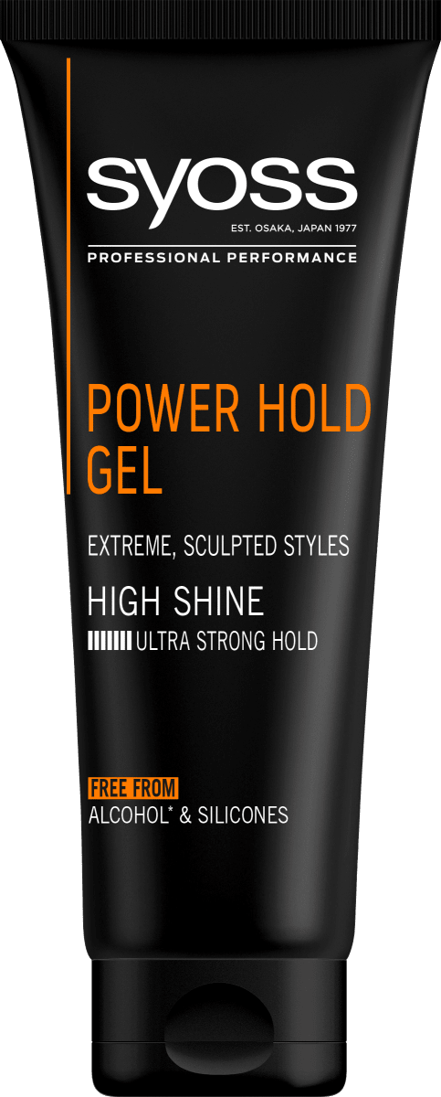 syoss Гел за коса Power Hold High Shine, 250 ml | dm България