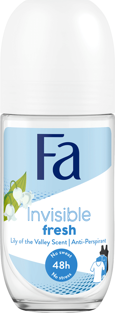 Fa Рол-он Invisible Fresh, 50 ml | dm България