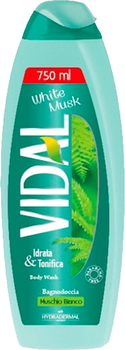 VIDAL Pena za tuširanje - beli mošus, 750 ml | dm.rs