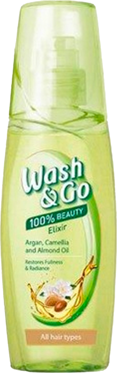 Wash&Go Ulei elixir cu argan pentru toate tipurile de păr, 100 ml | dm.ro