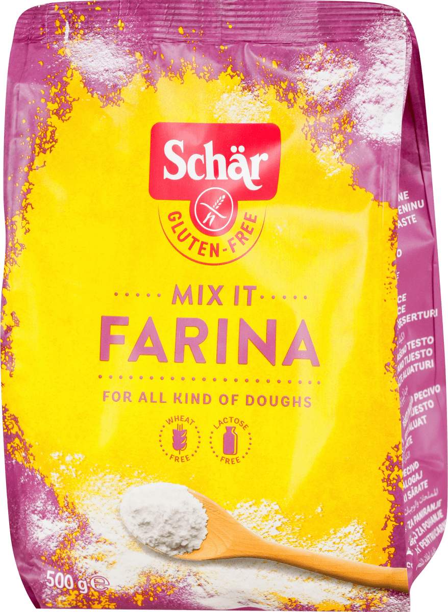 Schär MIX IT FARINA univerzalno brašno bez glutena, 500 g | dm.rs Schär MIX IT FARINA univerzalno brašno bez glutena, 500 g | dm.rs