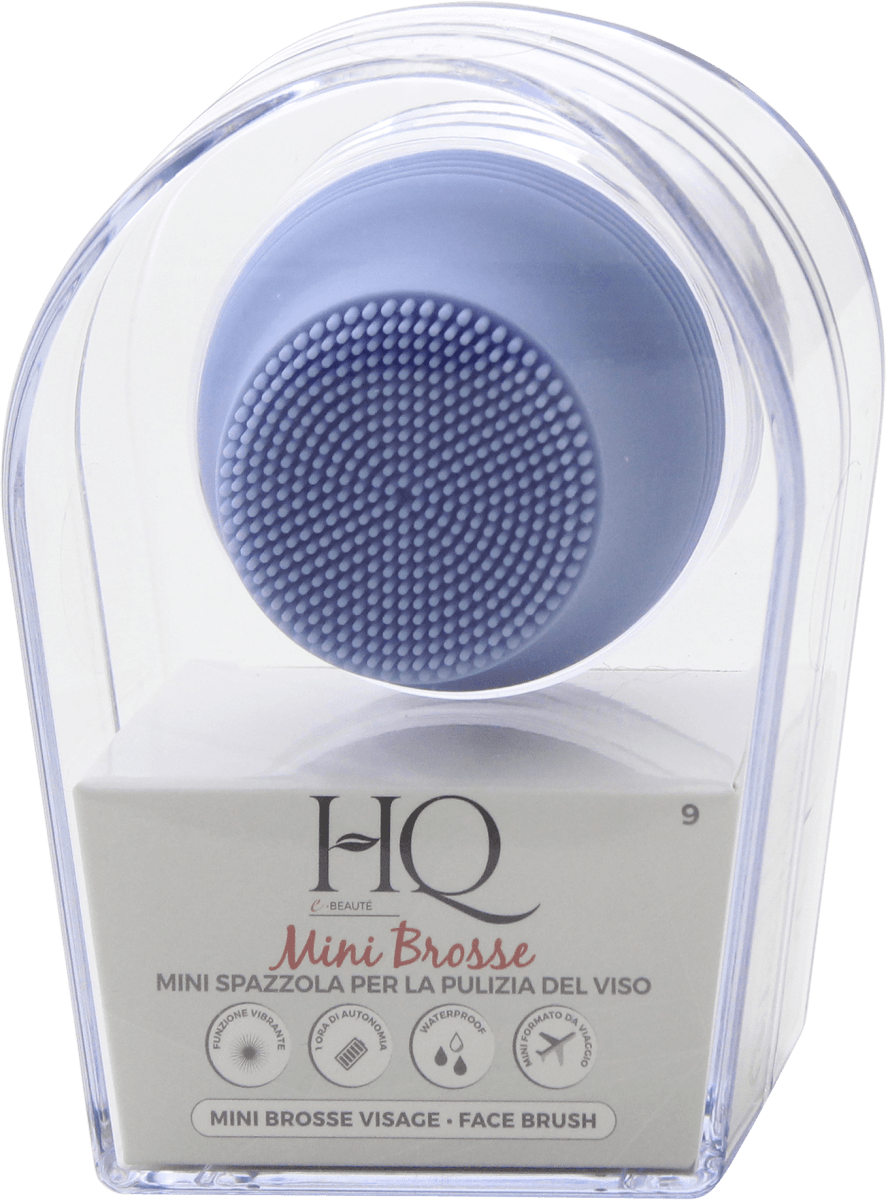 HQ Mini spazzola per la pulizia del viso assort., 1 pz | dm Italia