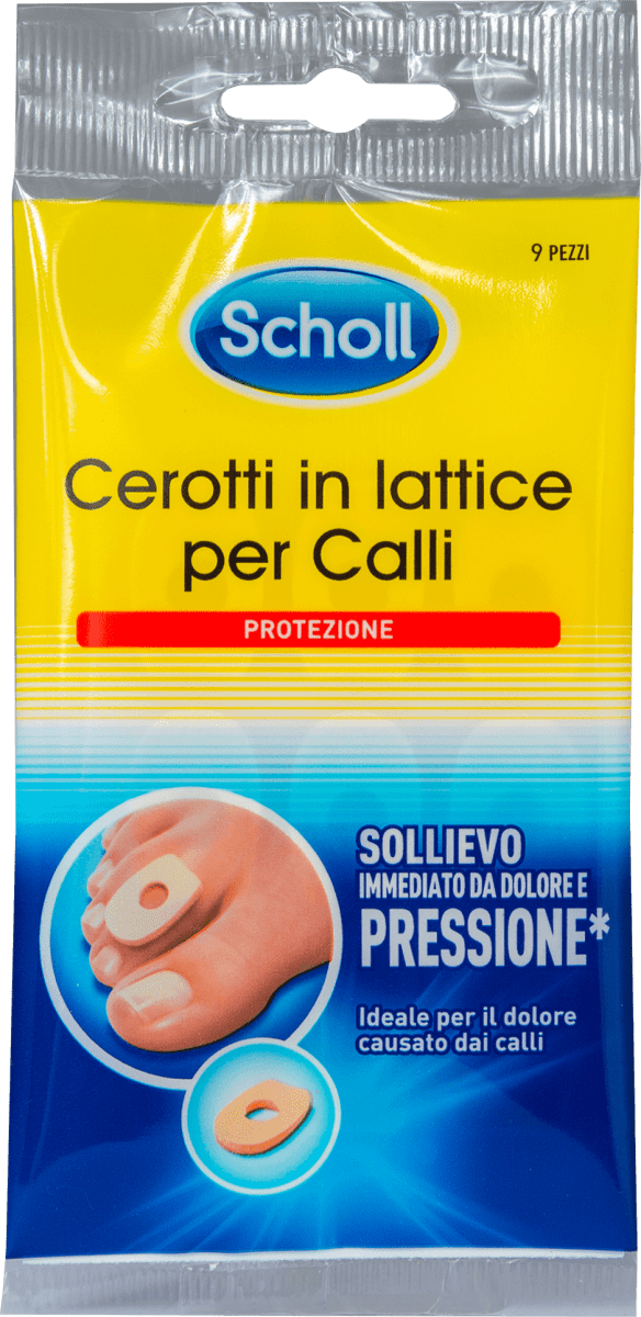 Scholl Cerotti in lattice per calli, 9 pz | dm Italia