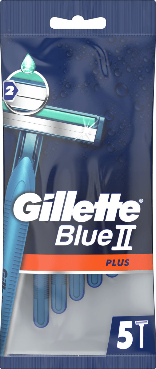 Gillette Самобръсначка Blue plus 2, 5 бр. | dm България