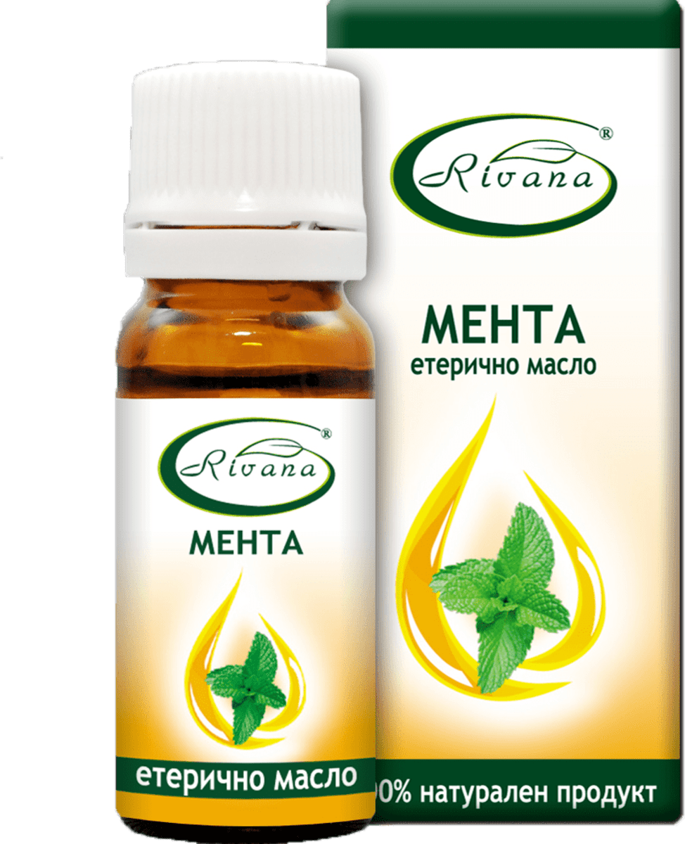 Rivana Етерично масло Мента, 10 ml Пазарувайте трайно изгодно онлайн ...