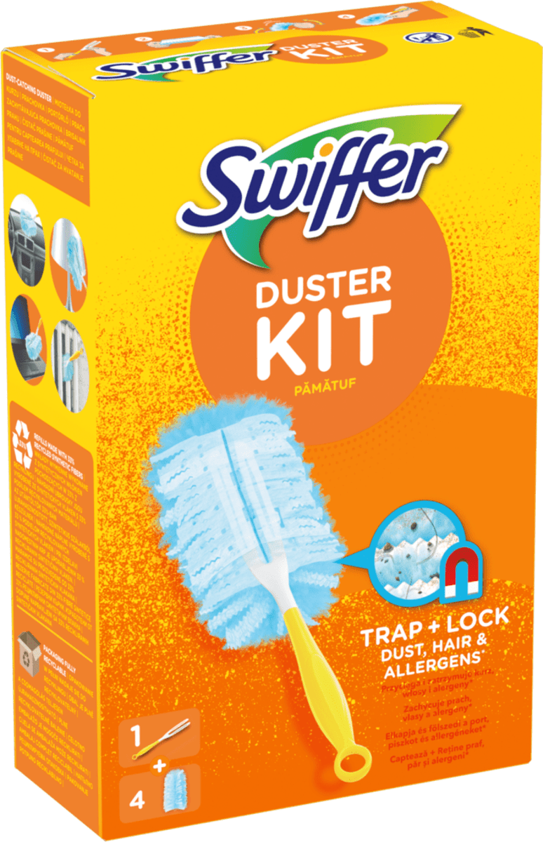 Swiffer Четка с дръжка за почистване на прах Duster 1 бр Dm България