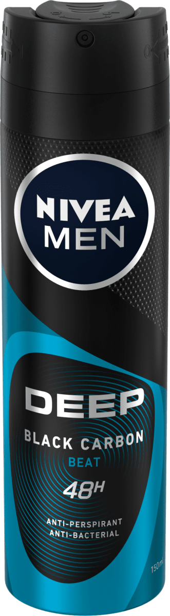 NIVEA MEN Deodorant spray deep beat, 150 ml | dm.ro