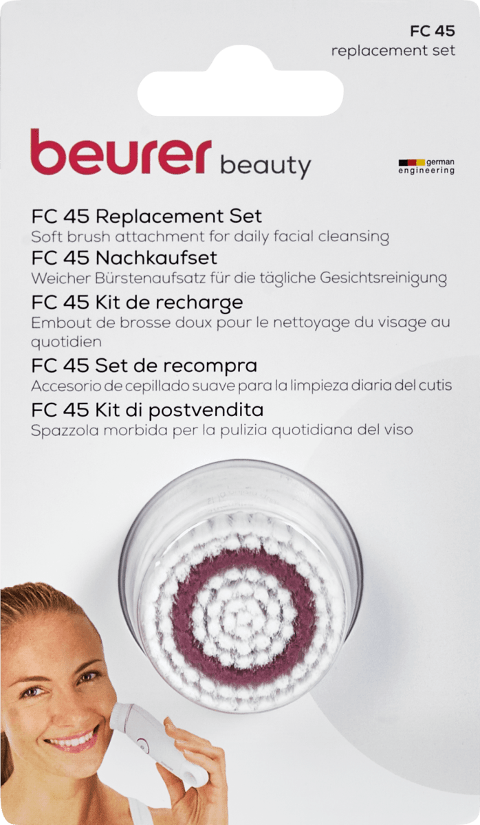 beurer Gesichtsreinigungsbürste Nachkaufset FC 45, 1 St | dm.at