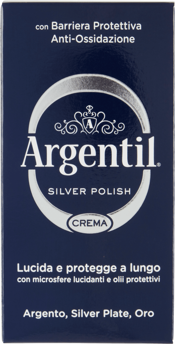 Argentil Detergente in crema per argento lucidante e protettivo, 150 ml ...