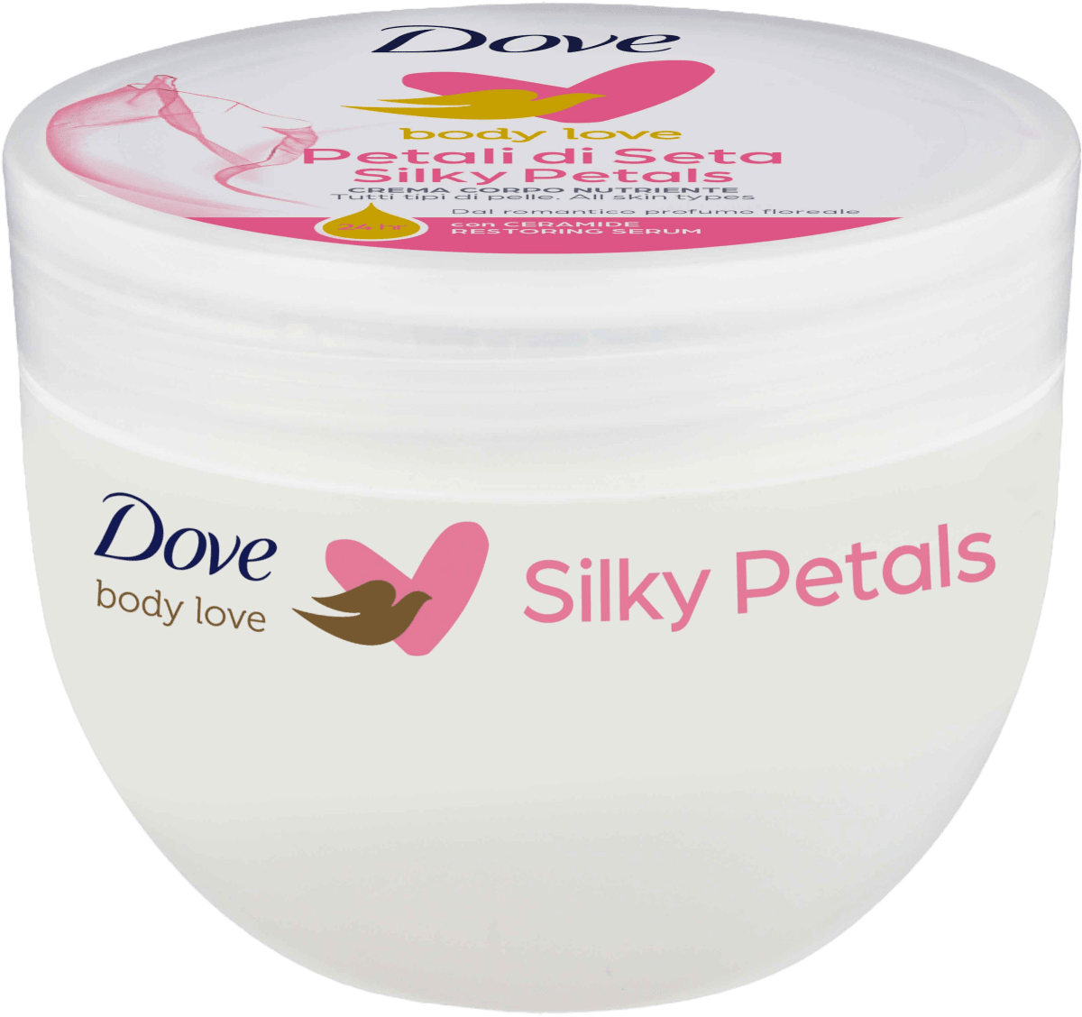 Dove Crema corpo Petali di Seta, 300 ml | dm Italia