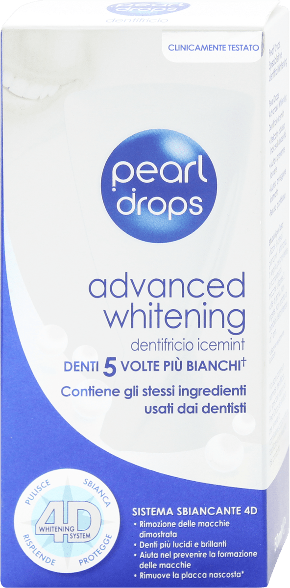 pearl drops Dentifricio Advanced Whitening, 50 ml | dm Italia