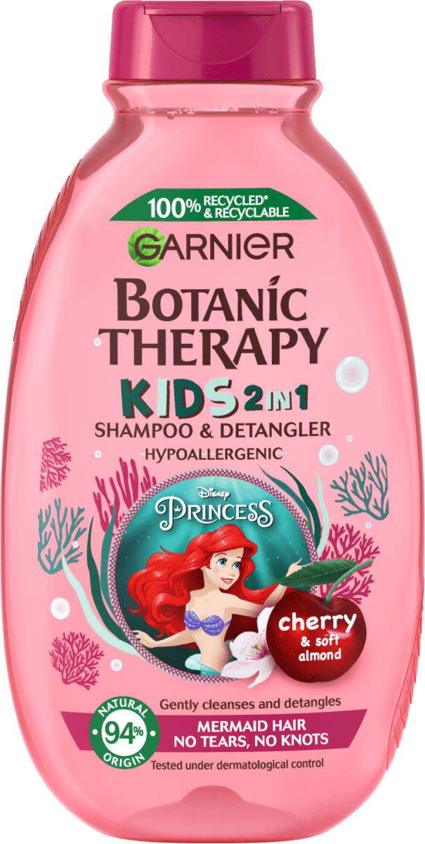 GARNIER BOTANIC THERAPY Детски шампоан и балсам 2в1 Princess, 250 ml ...
