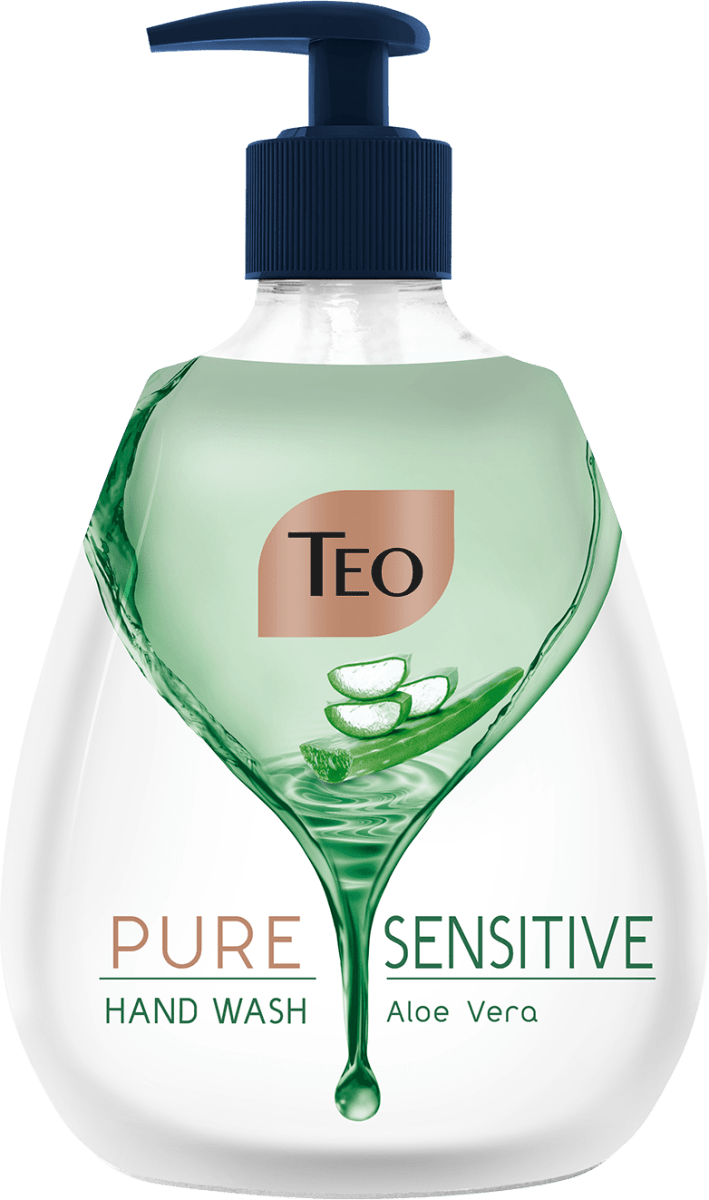 Teo Течен сапун Pure Sensitive Aloe Vera, 400 ml | dm България