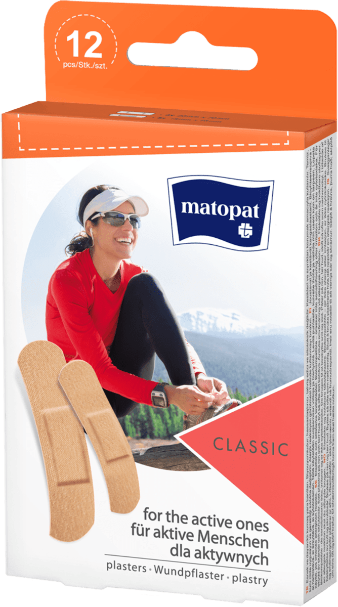 matopat Пластири Classic, 12 бр. | dm България