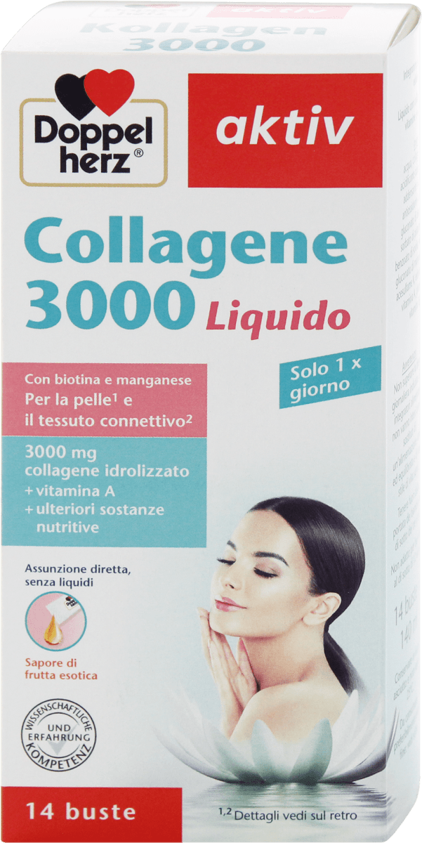 Doppelherz Collagene 3000 liquido, 14 pz | dm Italia