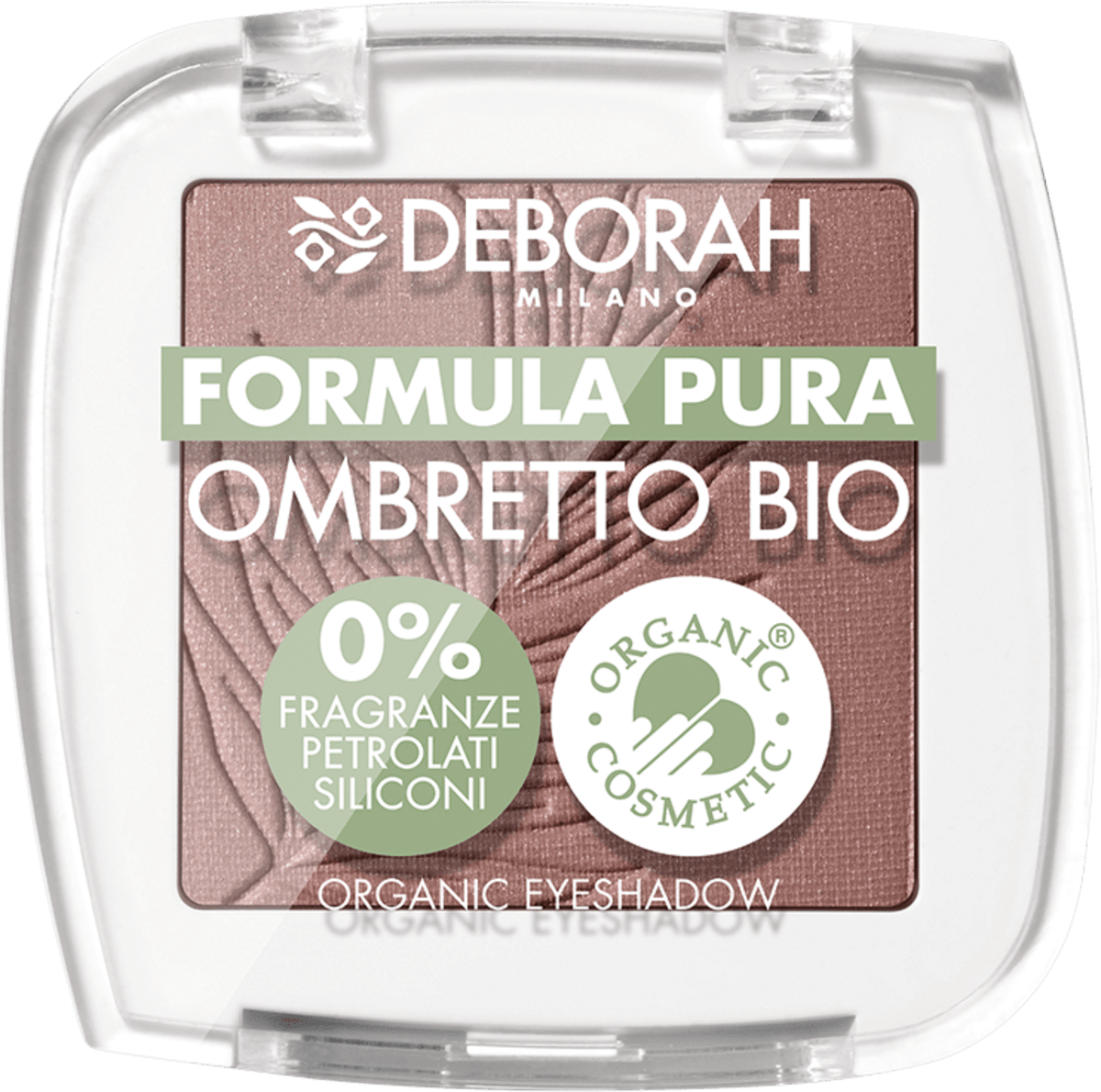 DEBORAH MILANO Ombretto mono bio Formula Pura - n. 04, 1 pz | dm Italia