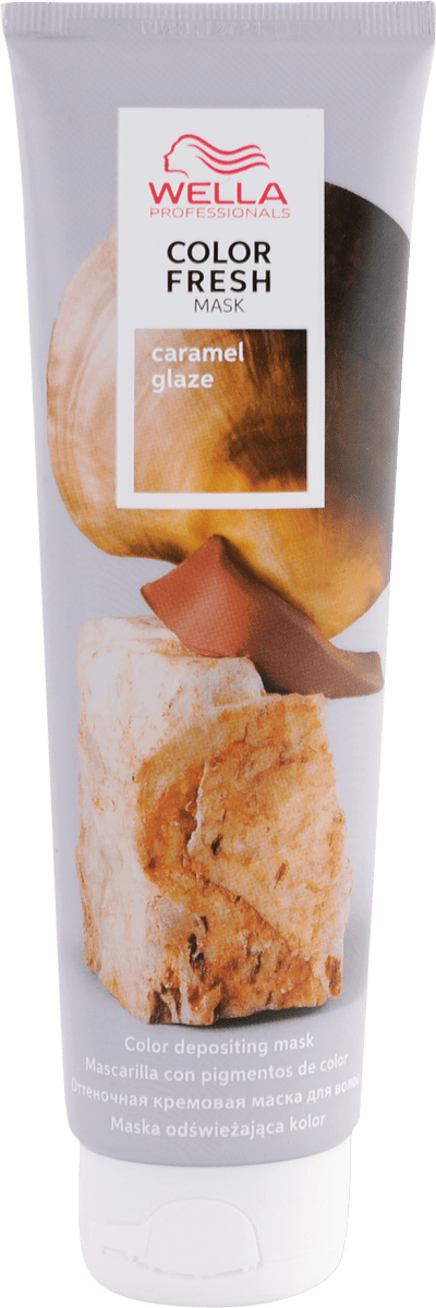 WELLA PROFESSIONALS Farbiaca maska na vlasy Color Fresh - caramel glaze ...