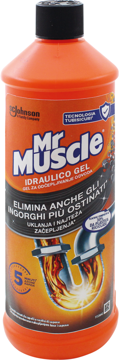 Mr Muscle Idraulico gel, 1 l | dm Italia