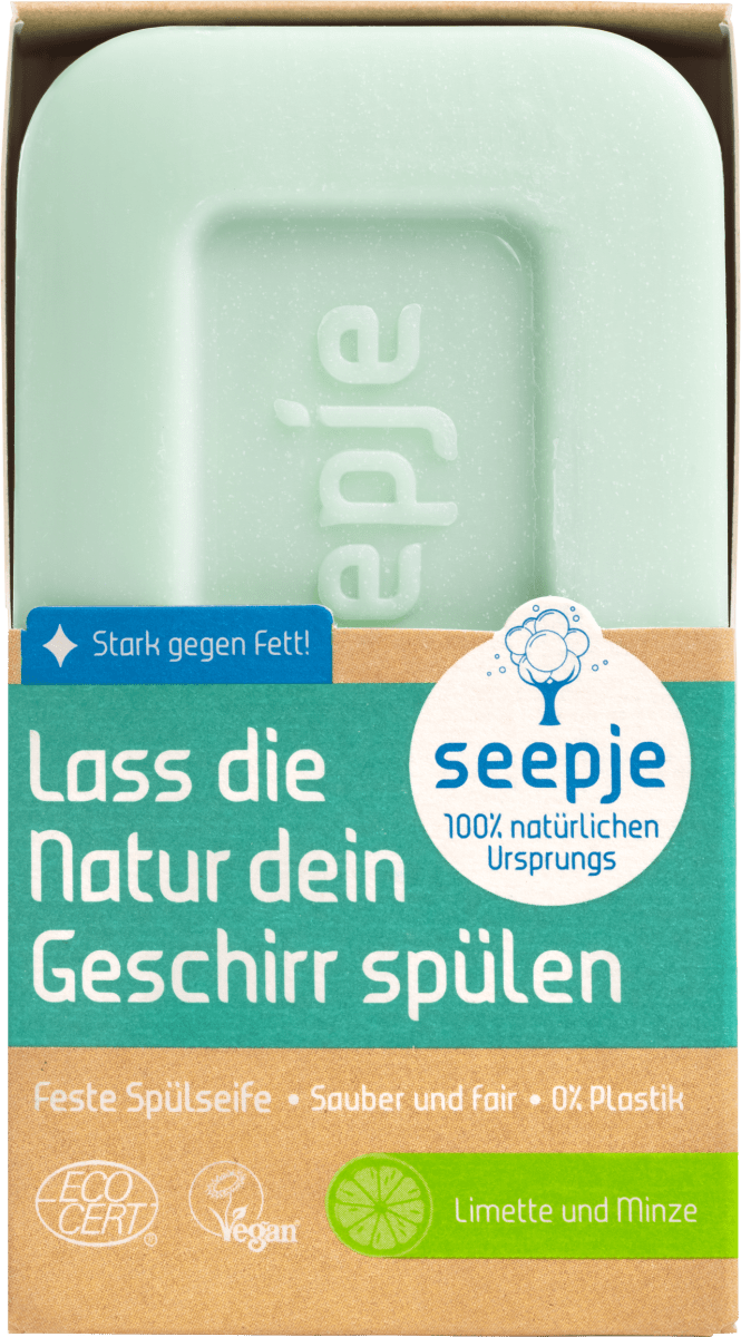 Seepje Spülmittel feste Seife Limette & Minze, 1 St | dm.at