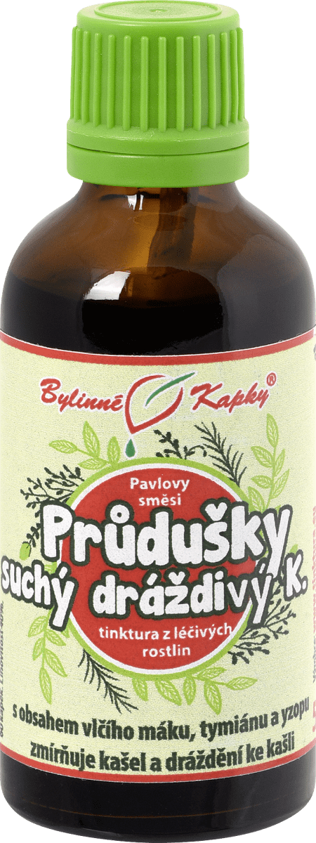 Bylinné Kapky Suchý kašel, 50 ml | dm.cz