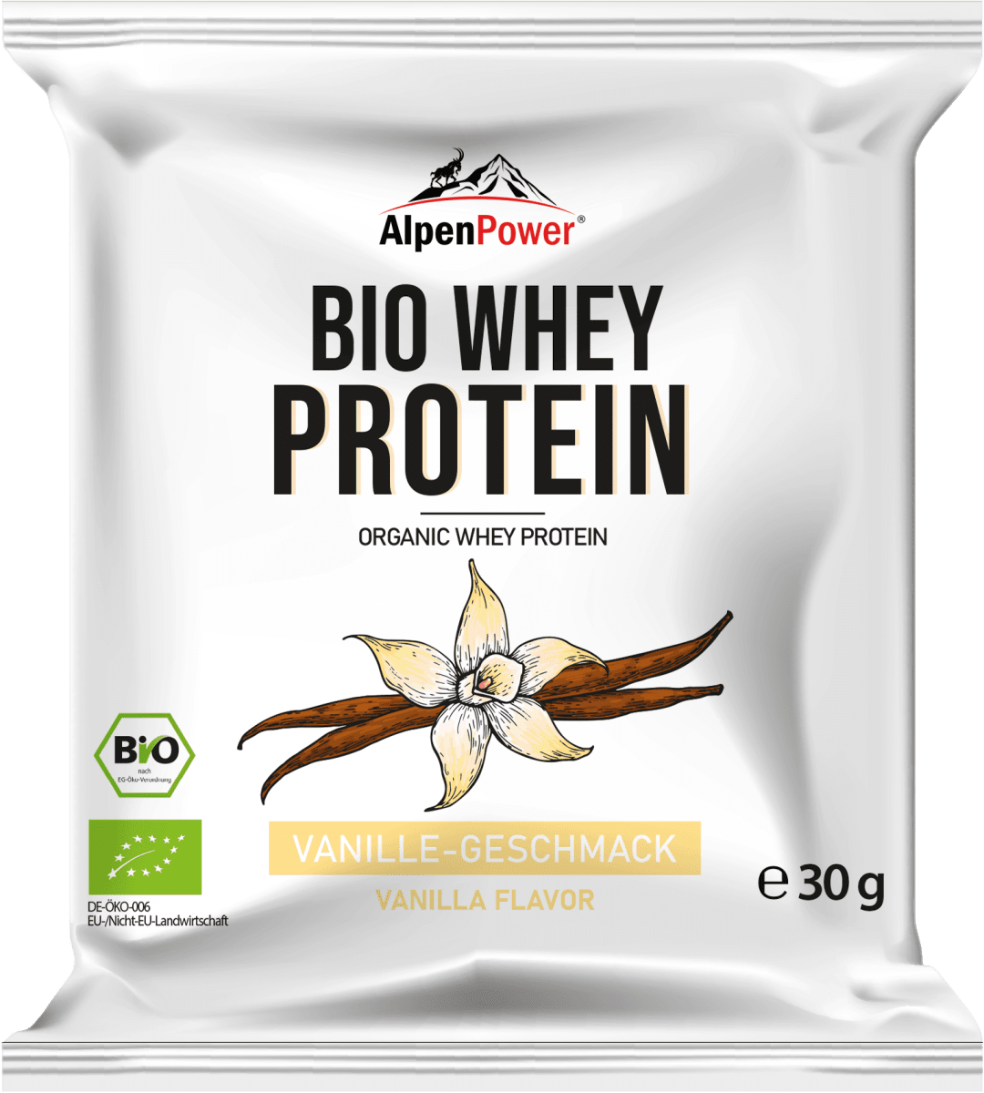 AlpenPower Whey Protein Vanille, 30 g | dm.at