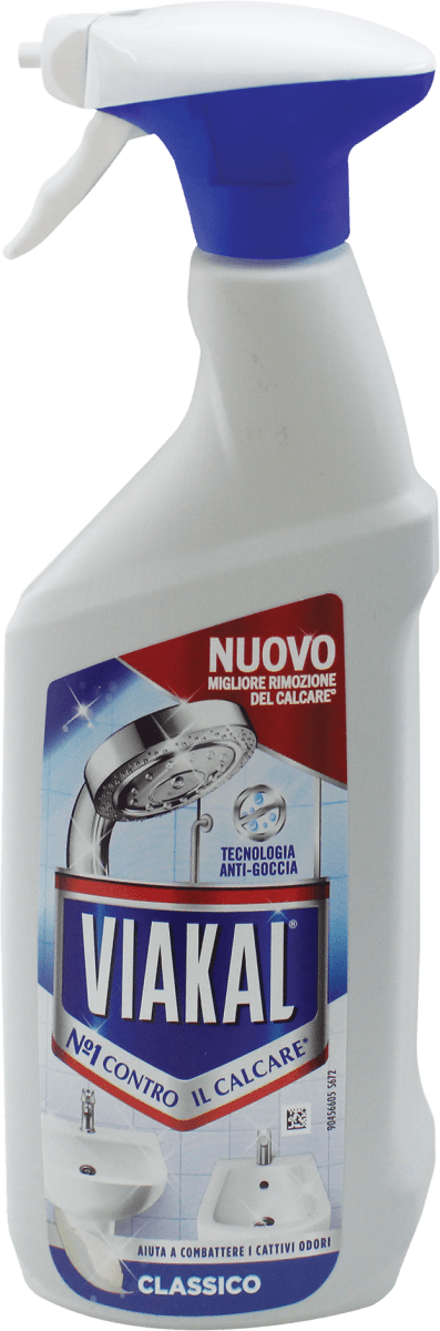 VIAKAL Disincrostante anticalcare spray classico, 470 ml | dm Italia