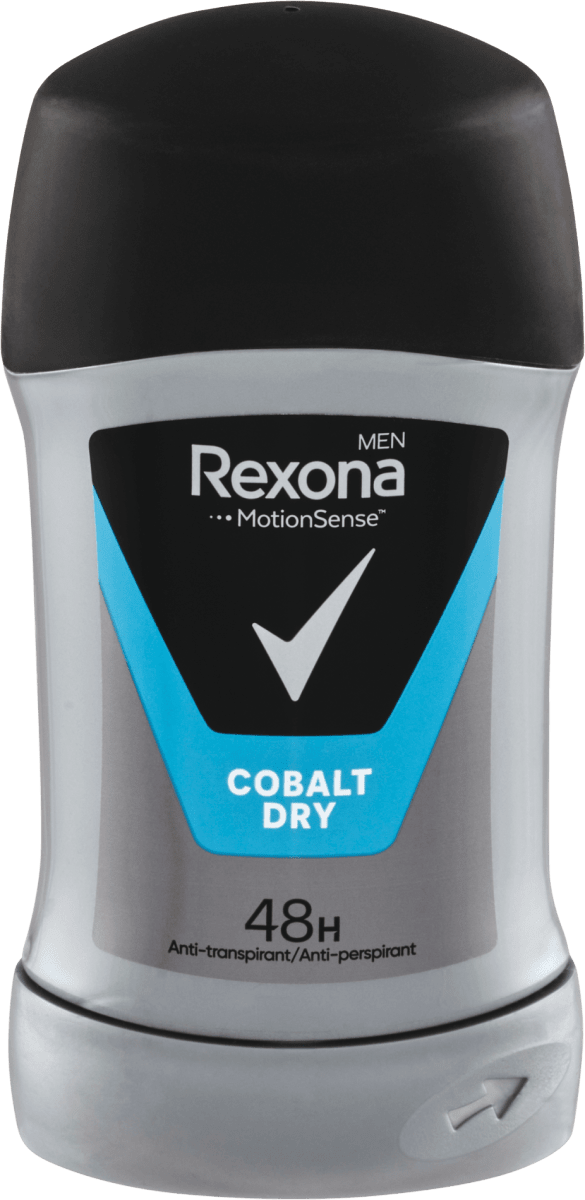 Rexona men antiperspirant stick Motion Sense Cobalt Dry, 50 ml | dm.cz