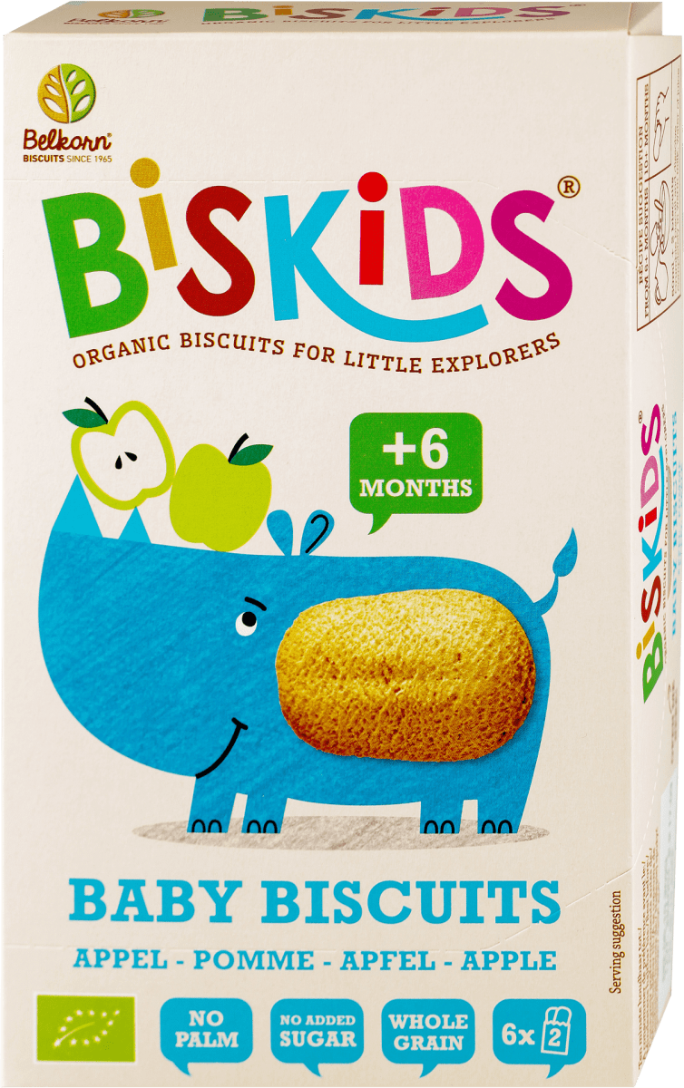 BisKids Keks sa jabukom za decu, od 6+ meseci, 120 g | dm.rs