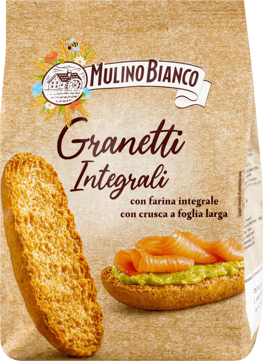 MULINO BIANCO Granetti Integrali, 280 g | dm.rs