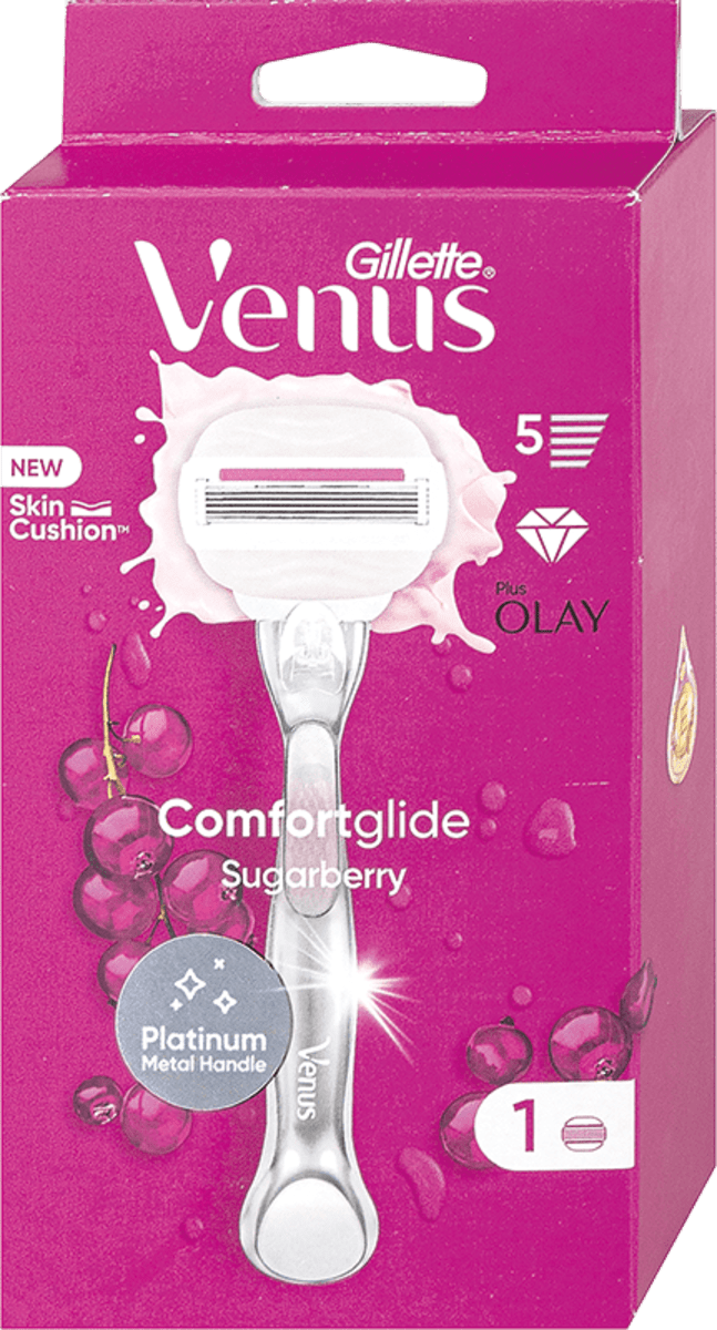 Gillette Venus Sugarberry Comfortglide ženski brijač, 1 kom | dm.rs