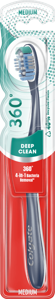 Colgate Fogkefe 360 Deep Clean medium (többféle), 1 db | dm.hu