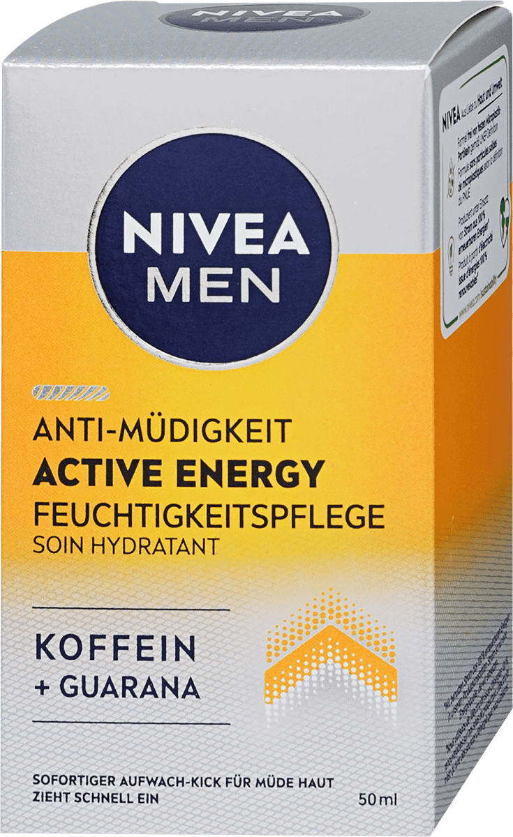 NIVEA MEN Feuchtigkeitscreme Active Energy, 50 ml | dm.at
