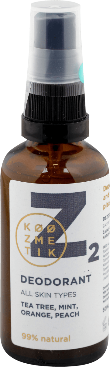 KOOZMETIK Z2 dezodorans u spreju - srebrna voda, 50 ml | dm.rs